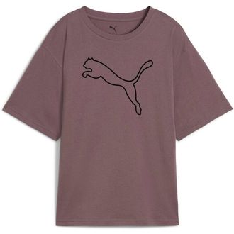Puma Her Relaxed Graphic Tee Raisin