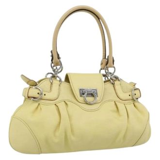 Ferragamo Pre-owned Hand Bag - - Pre-owned - Damen - Gelb - ONE SIZE