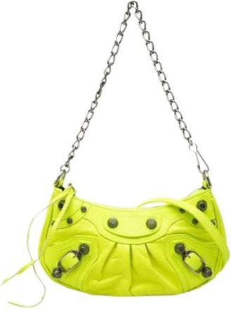 Balenciaga Pre-owned Le Cagole Schultertasche - - Pre-owned - Damen - Gr&uuml;n - ONE SIZE