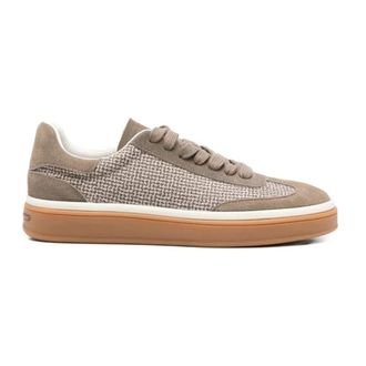 Sergio Moretti Femme, Chaussures, Brun, Taille: 37 EU Baskets Firenze Panelled