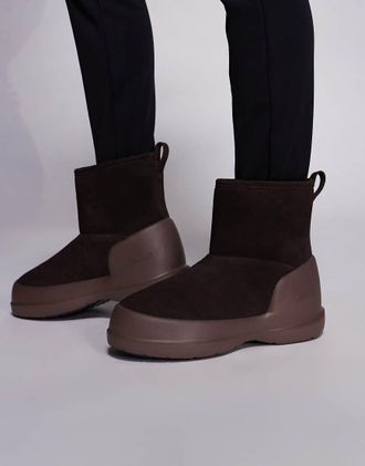 Moon Boot Mezzaluna - Mittelhohe Stiefel in Dunkelbraun-Brown