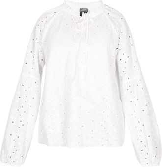 Dreimaster Dreimaster Bluse Frauen Wei&szlig;