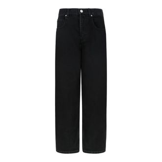 Isabel Marant Straight-Leg Jeans - - Jeans - Damen - Schwarzk - XS