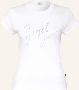 Joop Joop! Jeans T-Shirt Tineta Mit Schmucksteinen weiss