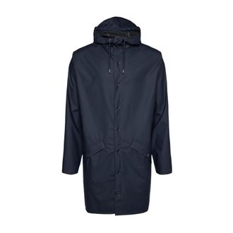 Rains Femme, Vestes, Bleu, Taille: 44 FR Long Jacket