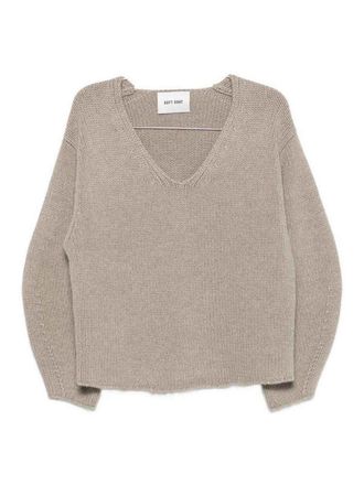 Soft Goat Pull &Agrave; Col V - Beige