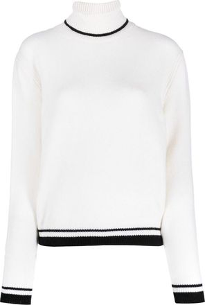 Msgm M. S.G. M. Rundhalspullover - Weiß