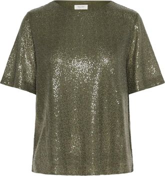 Part Two Femme, Blouses et Chemises, Vert, Taille: 42 FR T-Chemises