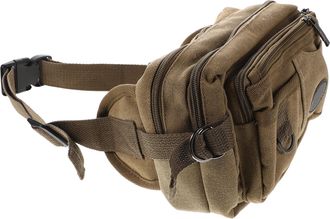 Valiclud Canvas G&uuml;rteltasche Unisex Multifunktionale H&uuml;fttasche Verstellbar mit Gro&szlig;em Fach f&uuml;r Reisen Shopping und Outdoor Sport