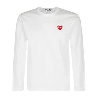 Comme Des Gar&ccedil;ons Casual Play T-Shirt - - Tops - Herren - Wei&szlig; - 2XL