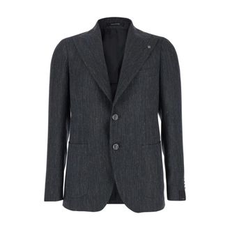 Tagliatore Einreihiger Blazer - - Jackets - Herren - Grau - 2XL