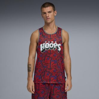 Puma D&eacute;bardeur de basketball Flagrant Foul Homme, V&ecirc;tements, Rouge, 3XL