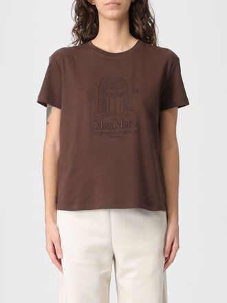 Max Mara T-Shirt S MAX MARA Femme couleur Marron