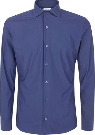 Tintoria Mattei Homme, Chemises, Bleu, Taille: L Technical Shirt