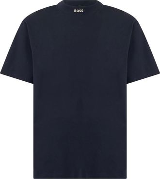 HUGO BOSS Homme, Tops, Bleu, Taille: XL T-shirt Coupe Standard