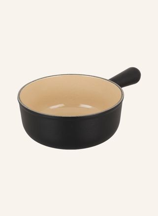 LE CREUSET Caquelon F&uuml;r K&auml;sefondue schwarz