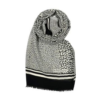 Borbonese Femme, Accessoires, Noir, Taille: ONE Size &Eacute;charpe Luxueuse en Modal