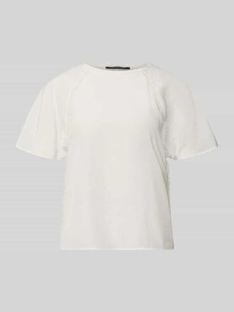 Luisa Cerano Relaxed Fit Bluse mit Zierbesatz