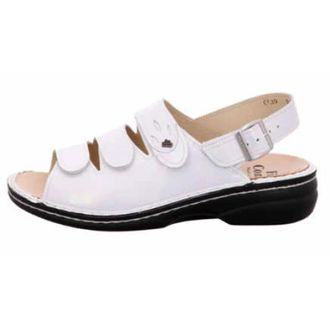 Finn Comfort Flache Sandalen - - Shoes - Damen - Wei&szlig; - 42 EU