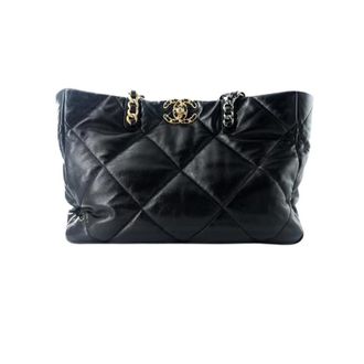 Chanel Pre-owned 19 Shopping Bag - - Pre-owned - Damen - Schwarzk - ONE SIZE