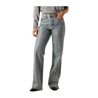 Gestuz Straight Leg Jeans - - Jeans - Damen - Blau - W27
