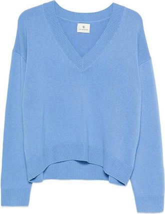 Anine Bing Pull Col Rond - Bleu