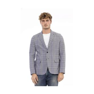 Distretto12 Polyester Blazer - - Jackets - Herren - Blau - L