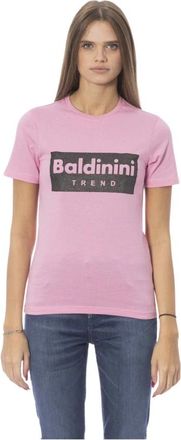 Baldinini Kleidung T-Shirt - - Tops - Damen - Rosa - M