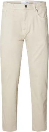 Selected SELETED HOMME Slh196-straightscott 3431 Colored Noos Jeans, Crème, 32W x 34L