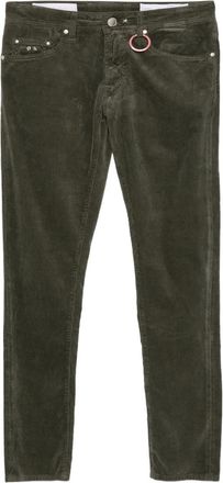 Sartoria Tramarossa Hose aus Cord - Grün