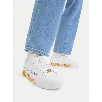 Versace Jeans Couture Sneakers Versace Jeans Couture 80VA3SKL ZPB79 G03 Wei&szlig;