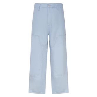 Carhartt Work in Progress Homme, Pantalons, Bleu, Taille: M Pantalon Relax Coupe Fuselée et Genoux Renforcés