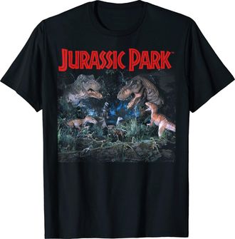Jurassic Park Dinosaur Poster T-Shirt