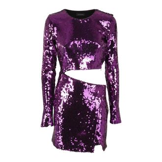 Andamane Mini Jeanskleid - - Dresses - Damen - Lila - XS