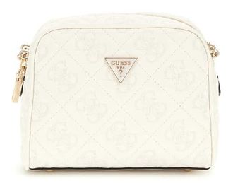 Guess Adelasia Crossbody Camera Bag Creme White