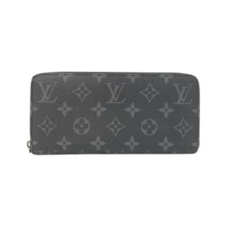 Louis Vuitton Pre-owned Zippy Wallet Horizontal Monogram Eclipse Lange Geldb&ouml;rse - - Pre-owned - Damen - Schwarzk - ONE SIZE
