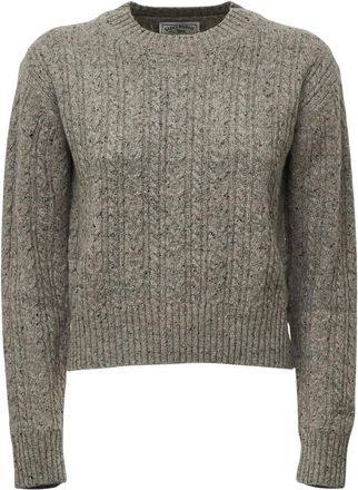 MC2 Saint Barth Lalia Pull Col Rond - Femme - Pulls - Beige - Taille: 36 FR