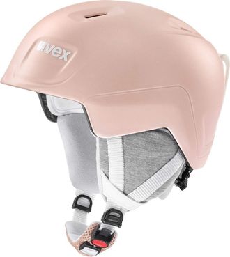 Uvex Manic pro - Skihelm für Kinder - individuelle Größenanpassung - optimierte Belüftung - Rosegold matt - 51-55 cm