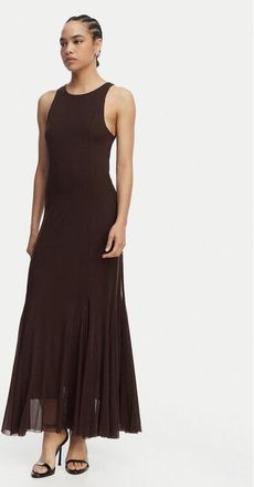 Guess Abendkleid W6GK13 K2943 Braun Slim Fit