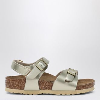 Birkenstock Sandale Rio Metallic Gold