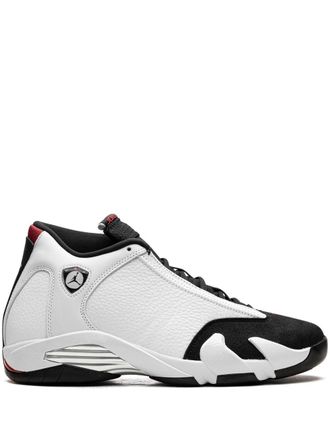 Nike Jordan baskets Air Jordan 14 Black Toe - Blanc