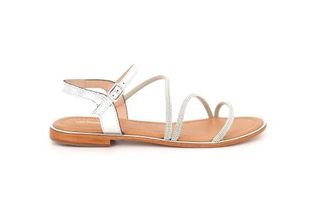 Les Tropeziennes LES TROPEZIENNES PAR M. BELARBI Femme HOCTAVY Sandale, Argent, 38 EU