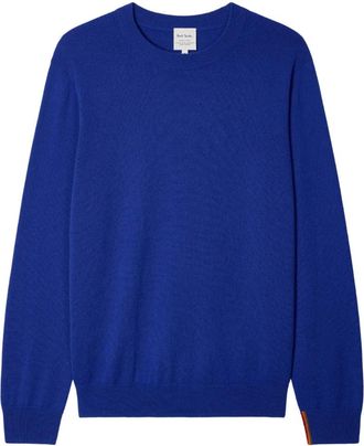 Paul Smith Pull en cachemire - Homme - Pulls - Bleu - Taille: L