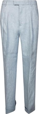 Berwick 1707 Femme, Pantalons, Bleu, Taille: 38 FR Simona Palazzo Pantalons