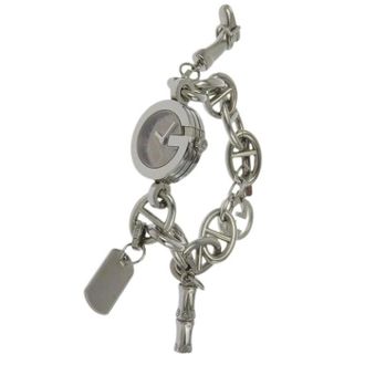 Gucci Pre-owned G Charm Edelstahl Uhr - - Pre-owned - Damen - Grau - ONE SIZE