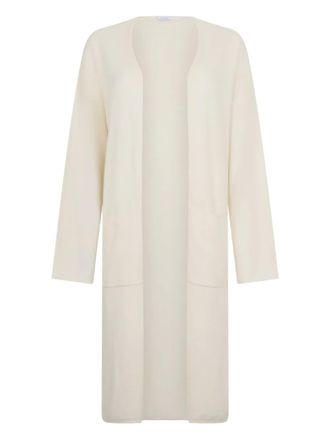 Malo patch-pocket cardi-coat - Nude