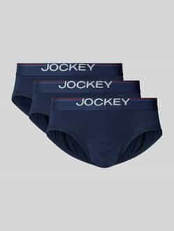 Jockey Slim Fit Briefs mit Logo-Detail im 3er-Pack