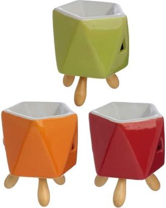 Puckator &Ouml;lbrenner, abstrakt, mit F&uuml;&szlig;en