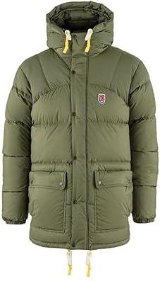 Fj&auml;llr&auml;ven Homme Expedition Down Jacket, Green, M