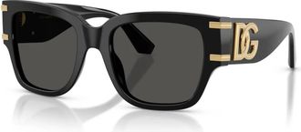 Dolce & Gabbana Lunettes de soleil carr&eacute;es - Femme - Accessoires - Noir - Taille: 54 MM